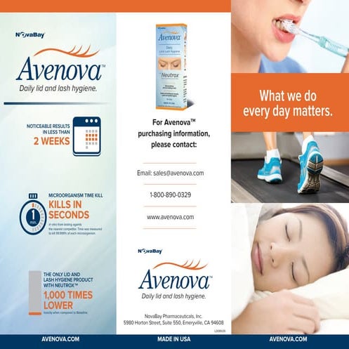 Avenova Patient Brochure | PDF