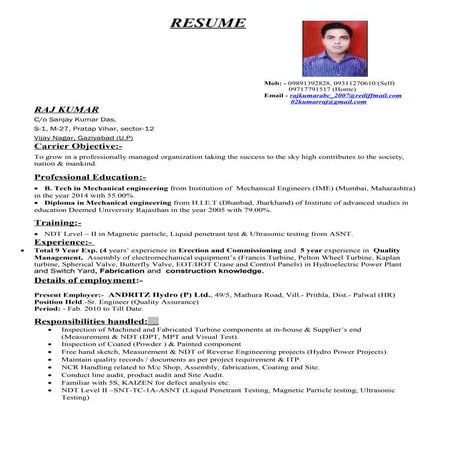 rajkumar_resume | DOC