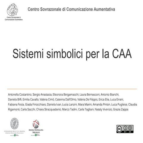 sistemi simbolici per la caa | PDF