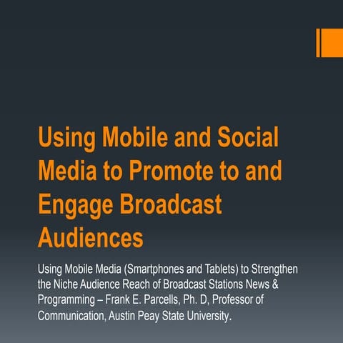 Broadcast Education Association 2018 Convention Program | PPT