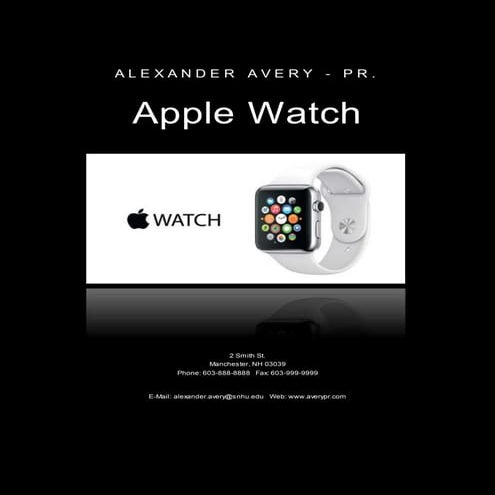 Apple watch | PDF