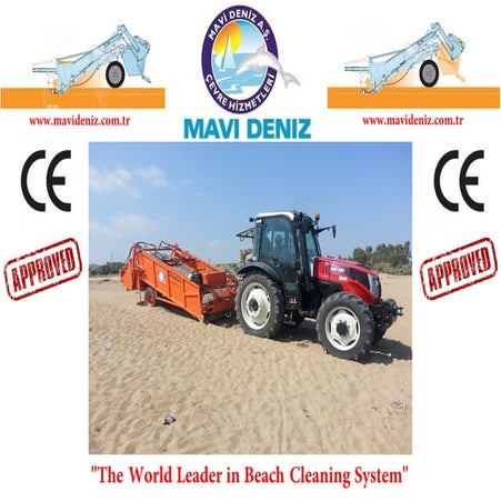 Beach cleaning machine tractor towed catalogue | PDF