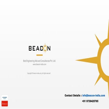 Introduction to BEACON SOLIDWORKS | PPT