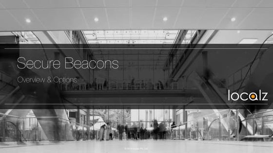 An overview of Beacons | PPTX | Smartphones | Consumer Electronics