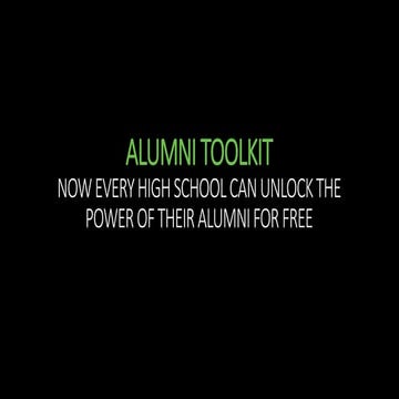 Alumni Engagement and Fundraising | PPTX