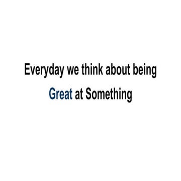 Be A Great Human Being | PPT
