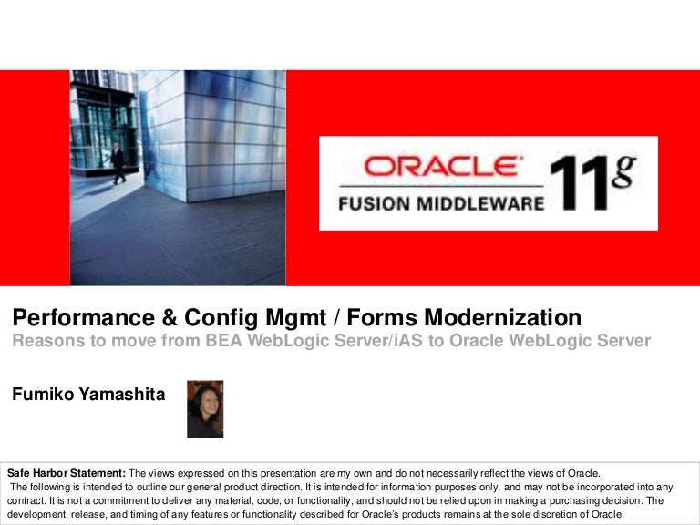 Bea Weblogic Or Oracle Ias To Oracle Weblogic Server