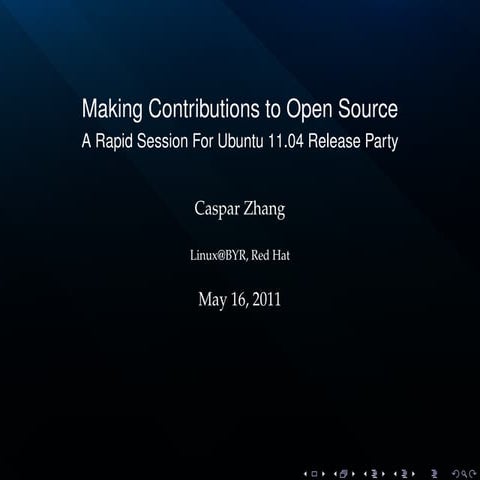 Making Contributions to Open Source | PDF