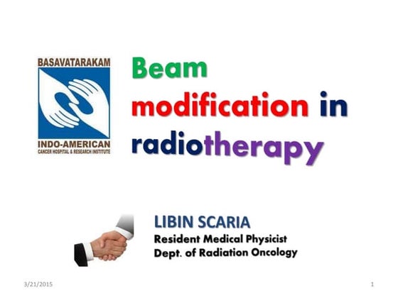 EPID AND CBCT ON RADIATION THERAPY | PPT