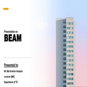 Beam presentation [ME] | PPT