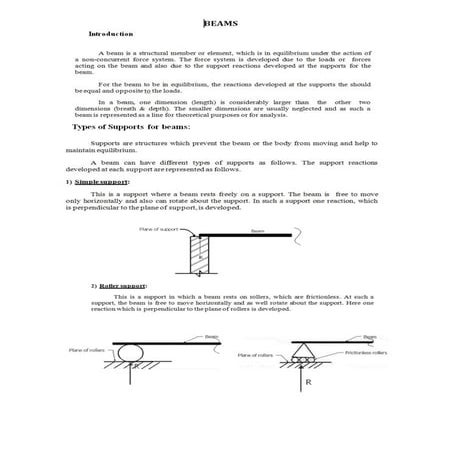 Engineering Mechanics - Beam theory | PDF