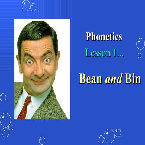 Bean and bin | PPT