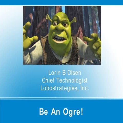 Be an Ogre | PDF