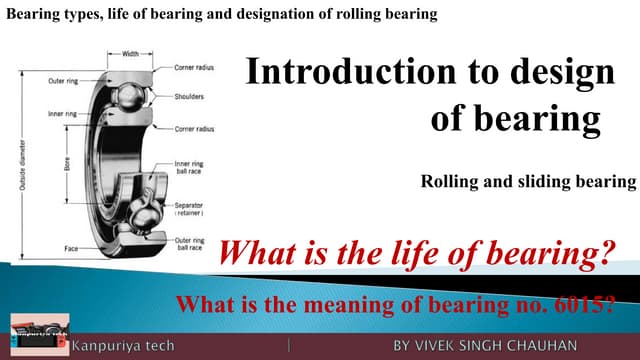 Lecture 5 Thrust bearing (Introduction and Design Procedure) | PDF