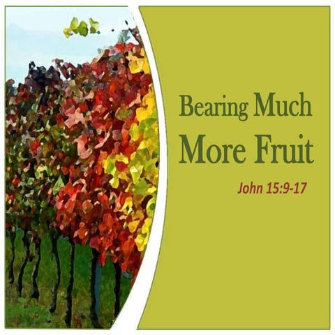 Bearing Much More Fruit | PPTX