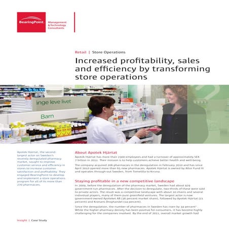 Store Operations In Pharmacies | PDF
