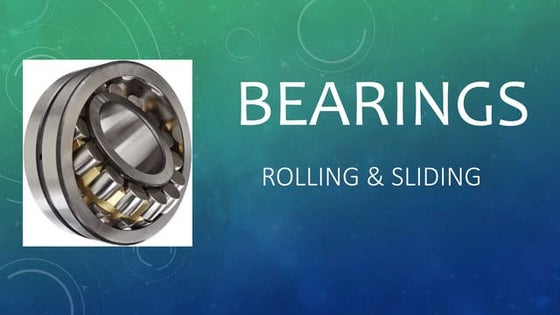 Bearing PPT.pptx
