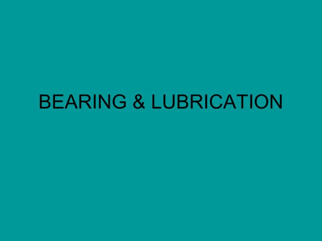 ball mill bearing slide shoe bearing trunion bearing metal | PDF