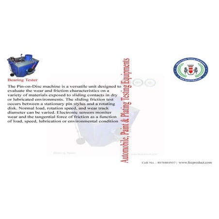 Bearing Tester | PDF