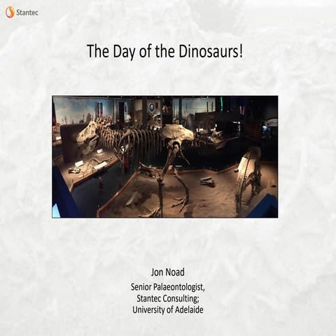 Dinosaur talk for junior children's school | PPT