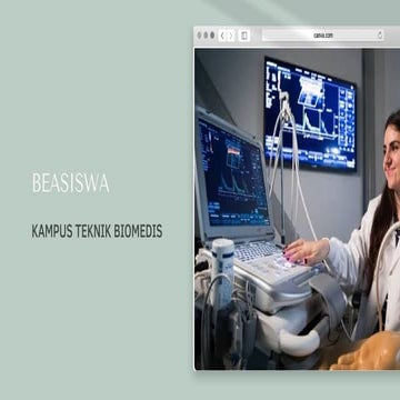 Beasiswa kampus teknik biomedis | PDF