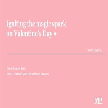 Valentine's Marketing Campaign Plan (PS: the client's my girlfriend) | PDF