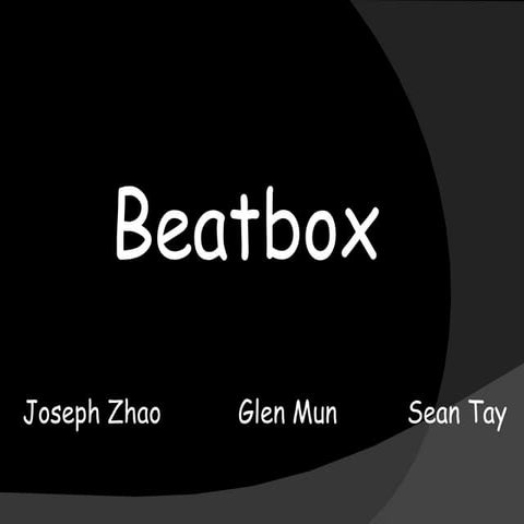 Beatbox presentation | PPTX