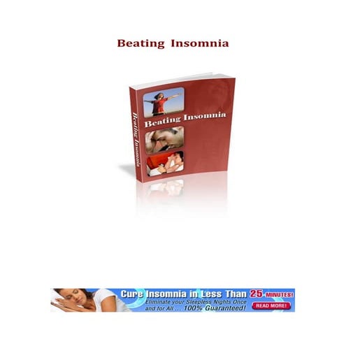 Insomnia | PPTX