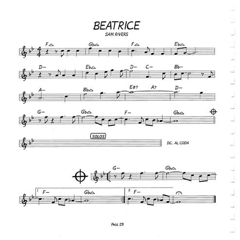 Beatrice, de Sam Rivers | PDF