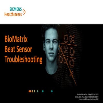 Beat sensor trouble shooting Biomatrix pdf | PDF