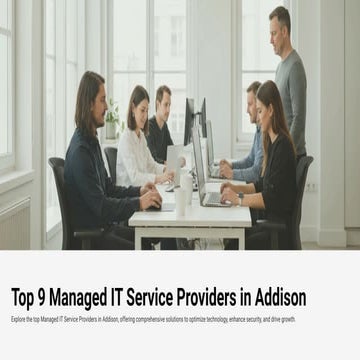 Top 9 Managed IT Service Providers in Addison | PDF
