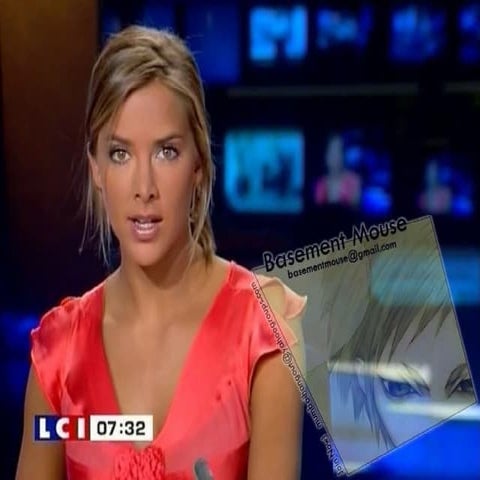 Beautiful French News Girl | PPT