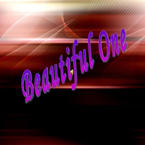 Beautiful One | PPT