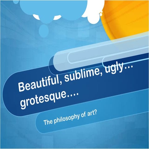 Beautiful and sublime | PPTX