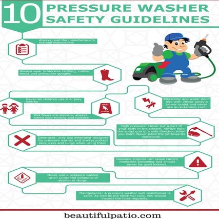 10 Pressure Washer Safety Guidelines | PDF