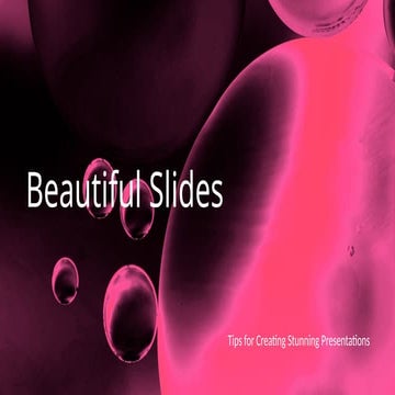 Beautiful Slides very beautiful presentation | PPTX