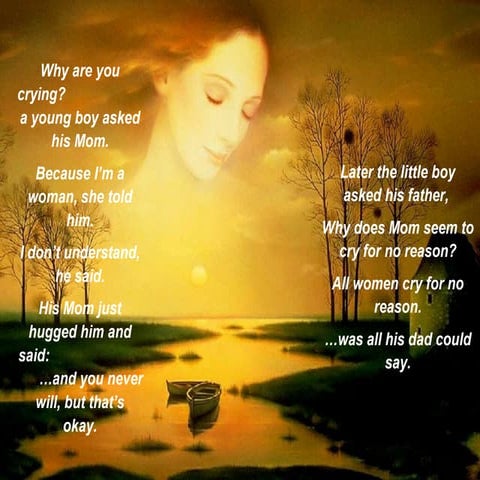 Beautiful! why do women cry | PPS