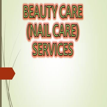 TLE 8 BEAUTY CARE.EXPLORATORY pptx | PPTX