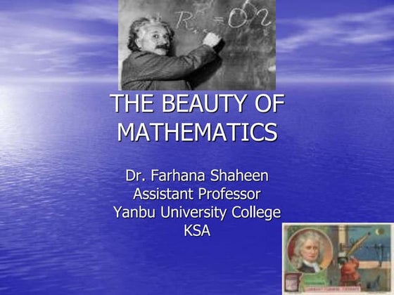 The Beauty Of Mathematics | PPT