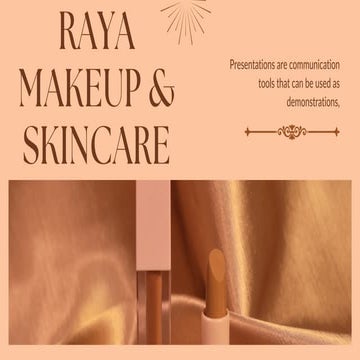 RAYA BEAUTY AND SKINCARE PRODUCTS....... | PPT