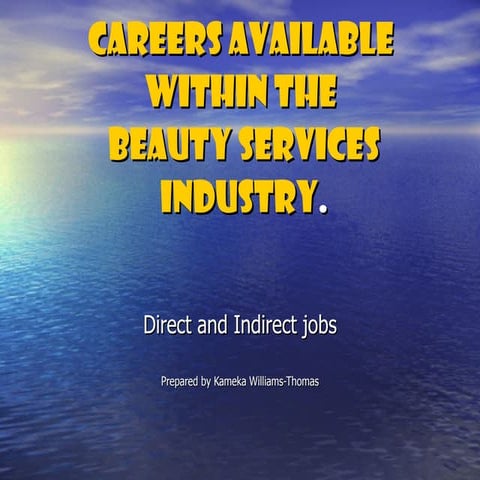 Beauty service | PPT