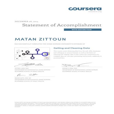 Coursera getdata 2014 | PDF