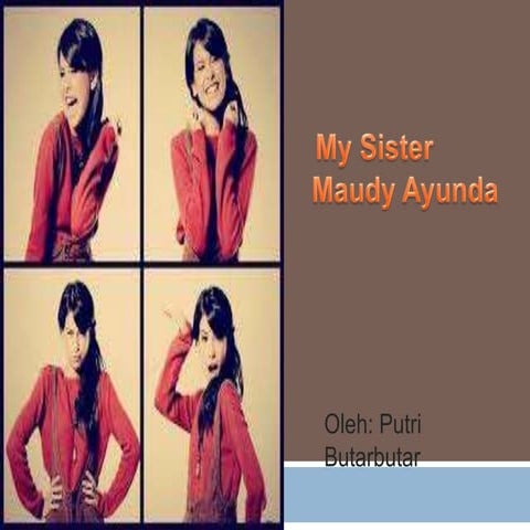Maudy Ayunda - Profile | PPTX