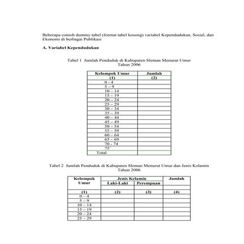 Beberapa contoh-dummy-tabel | DOCX