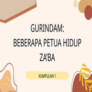 Slide Petua Hidup Karya Zaaba dan definisi | PPTX