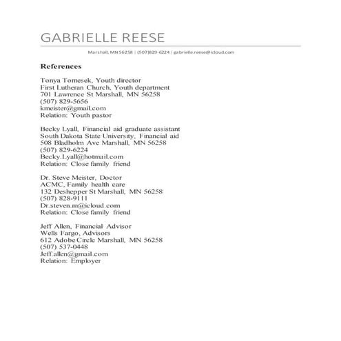 Refrence Sheet | PDF