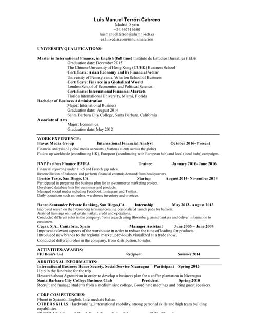 Resume Maria Alice Maia - English Version | PDF