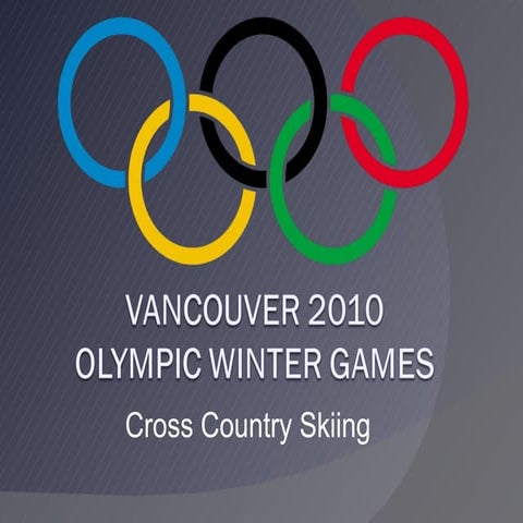 Cross-Country Skiing Powerpoint | PPT