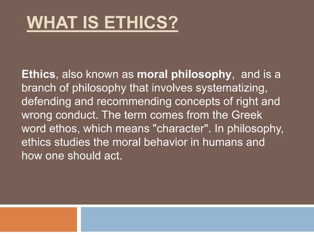 Code of ethics | PDF