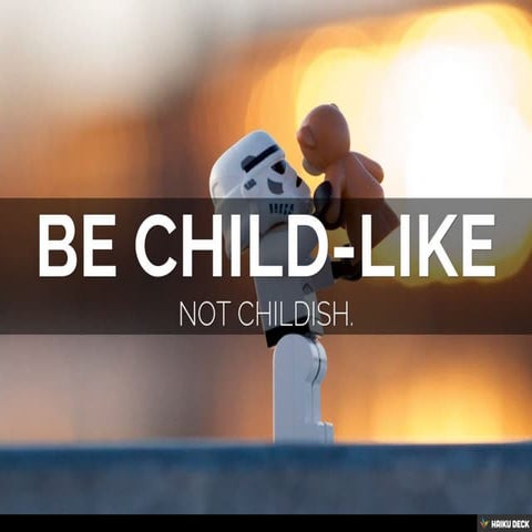 be child-like | PDF